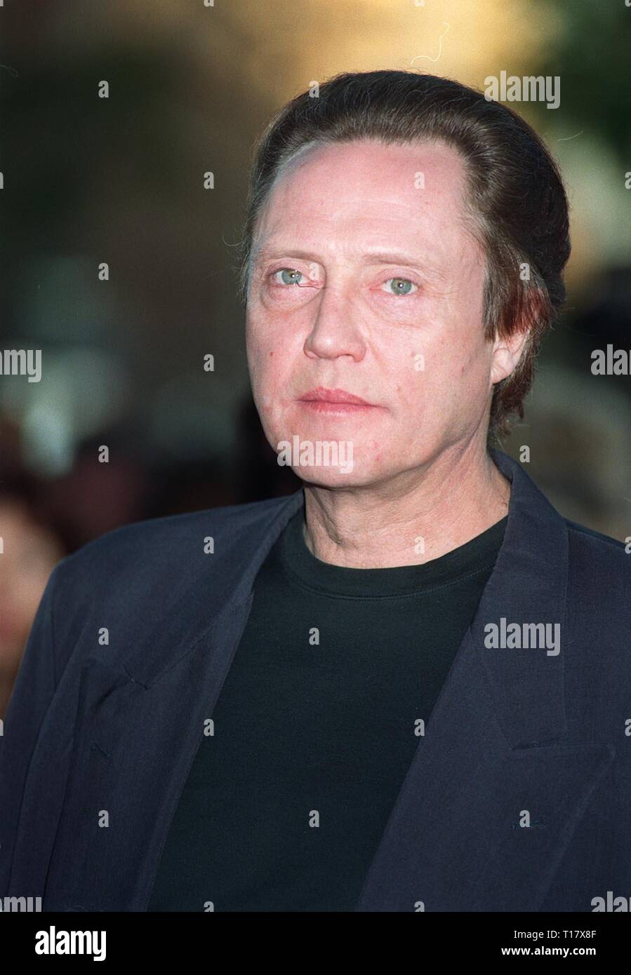 LOS ANGELES, CA. August 25, 1997: Actor Christopher Walken at the ...