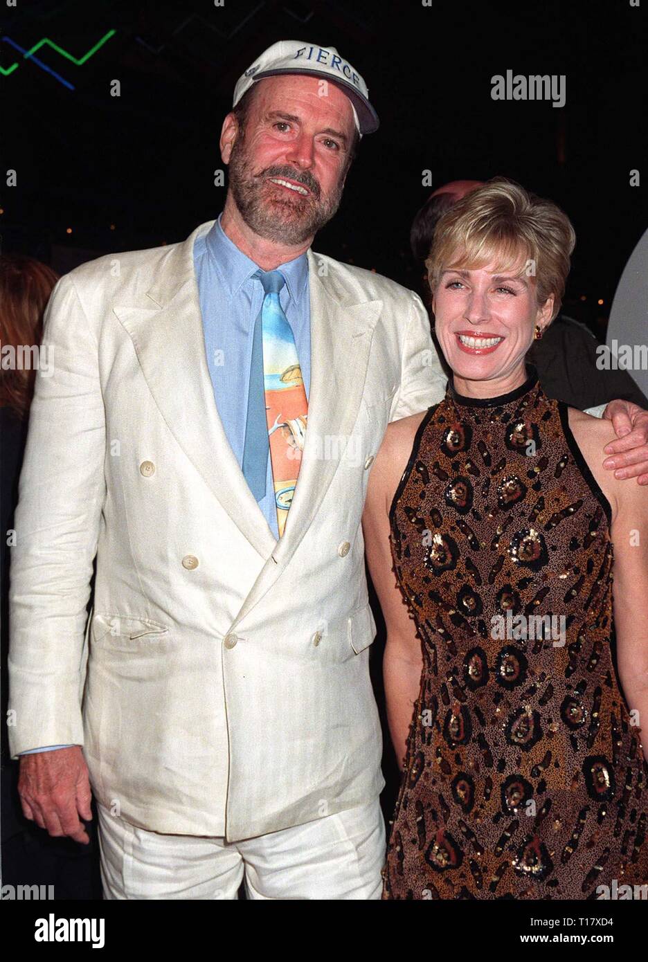 LOS ANGELES, CA. January 16, 1997: Actor John Cleese & wife Alyce Faye ...