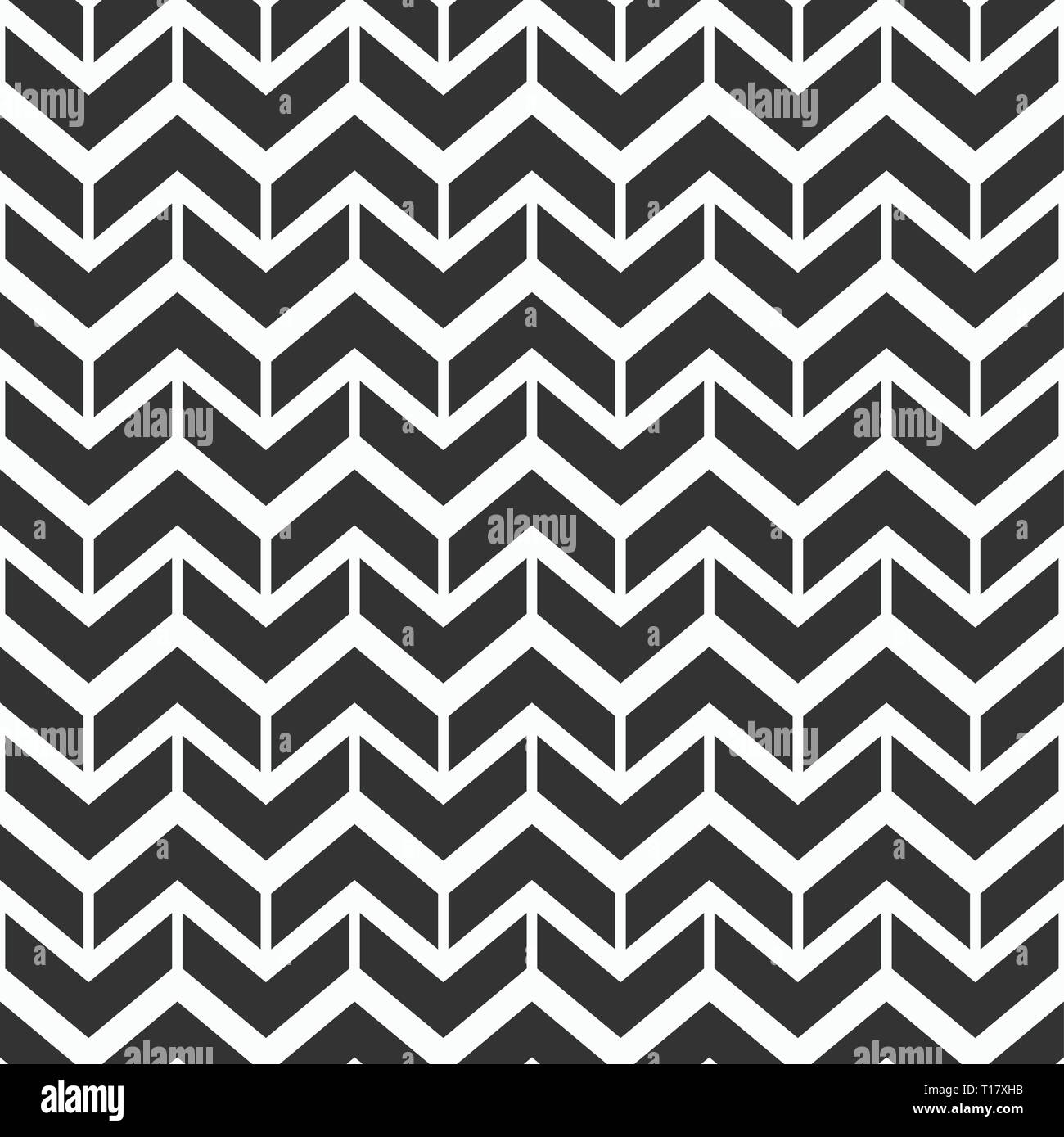 Abstract seamless pattern of arrows. Rhythmic structure of herringbone ...