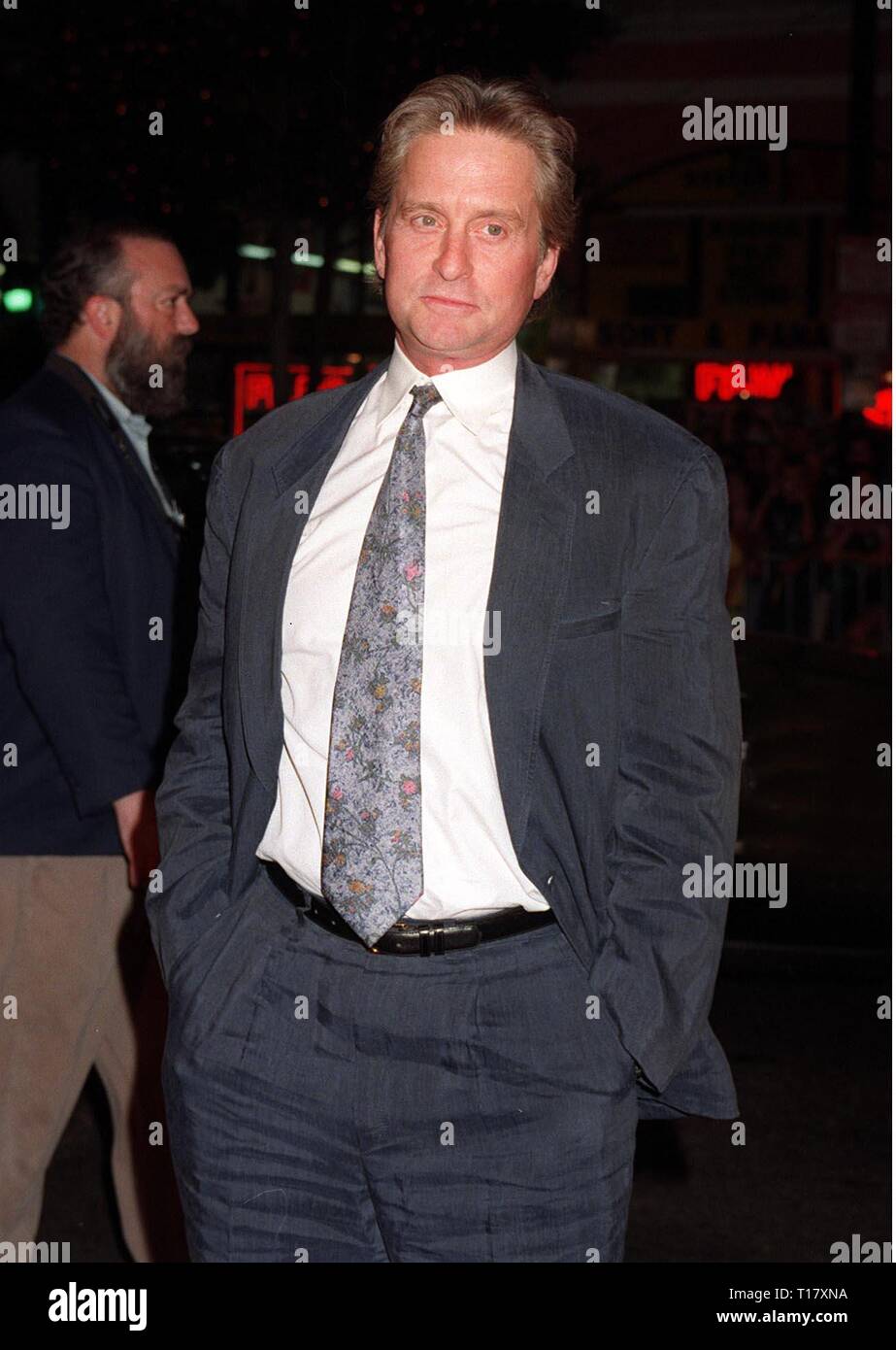 LOS ANGELES, CA. September 08, 1997: Actor Michael Douglas at the ...