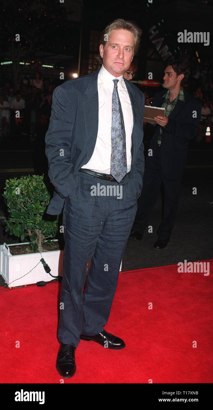 LOS ANGELES, CA. September 08, 1997: Actor Michael Douglas at the ...