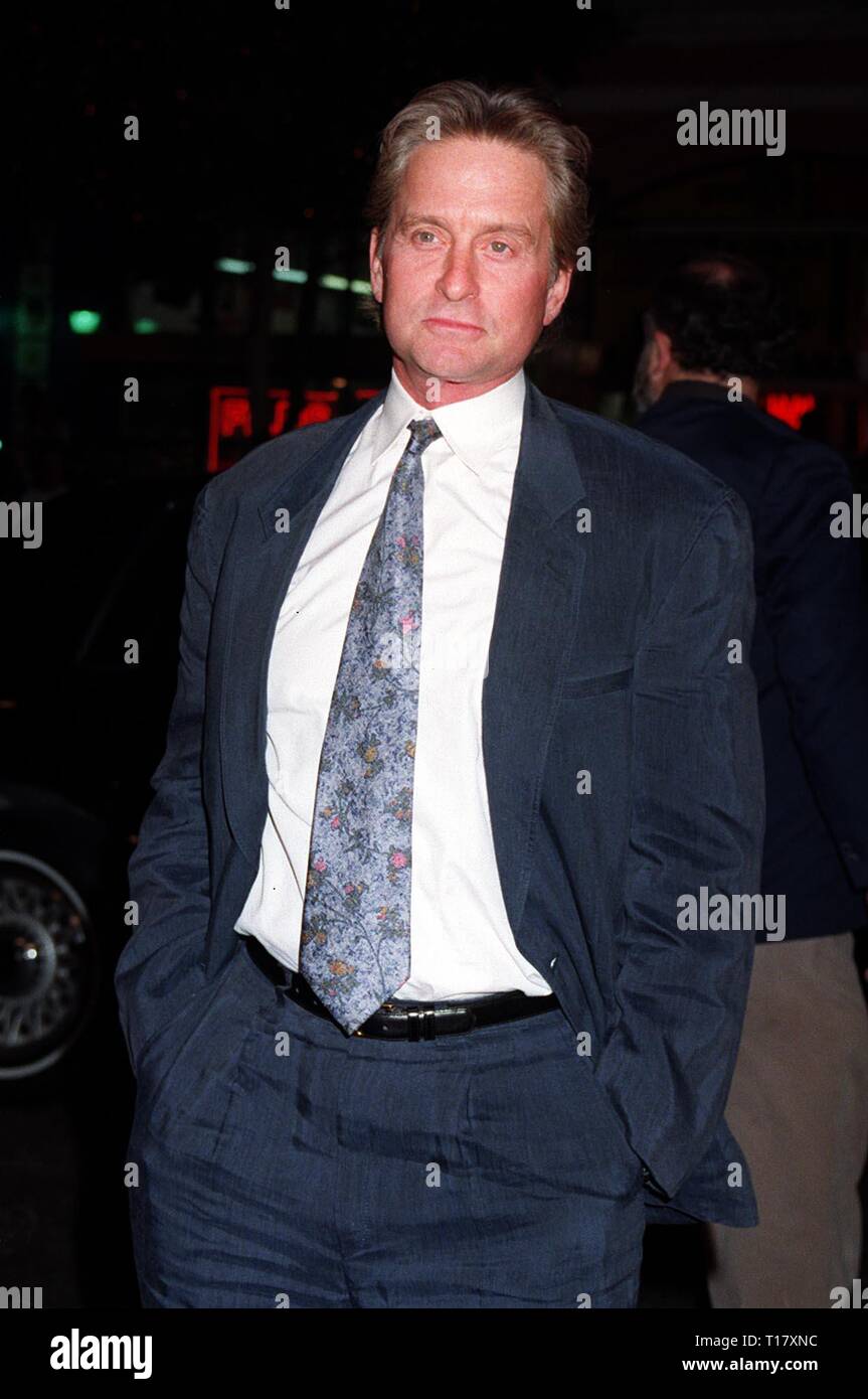 LOS ANGELES, CA. September 08, 1997: Actor Michael Douglas at the ...