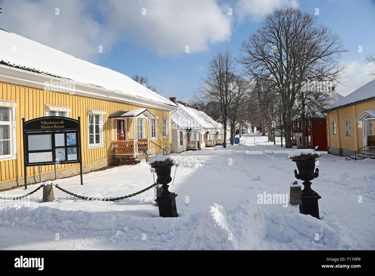 MEDEVI 20180225 Medevi Brunn. Photo Jeppe Gustafsson Stock Photo - Alamy