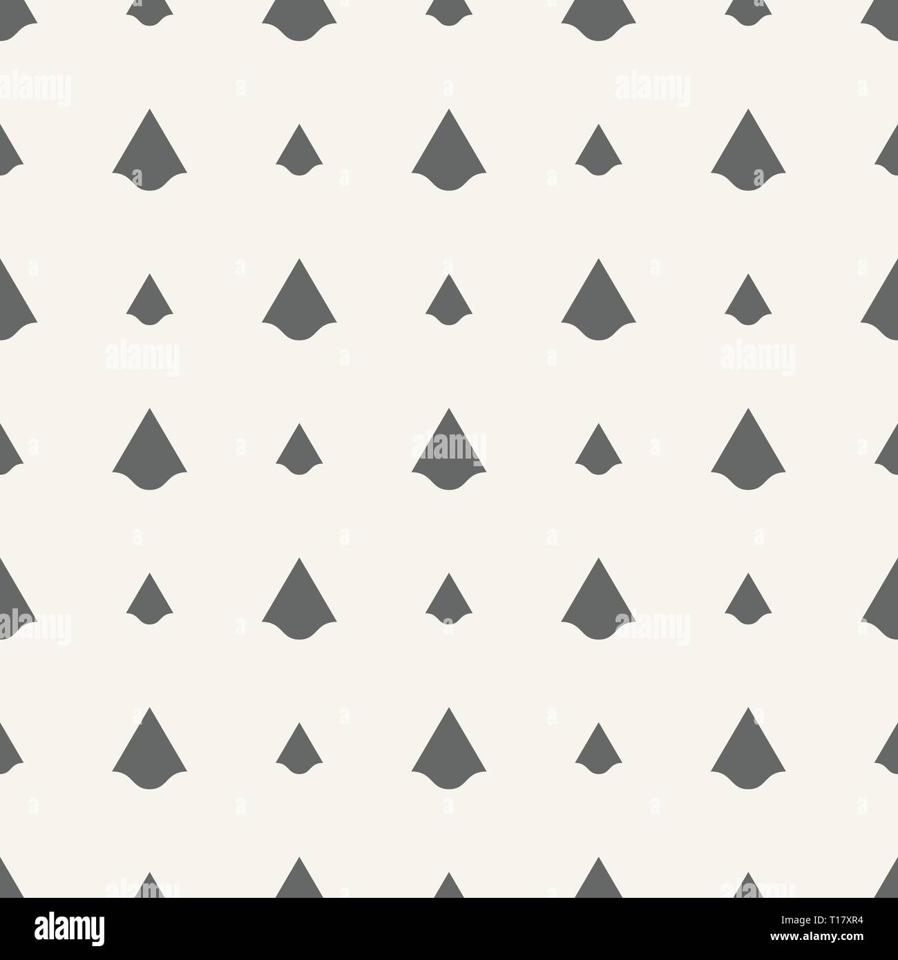 Seamless pattern with arrows motif. Minimalist abstract background ...