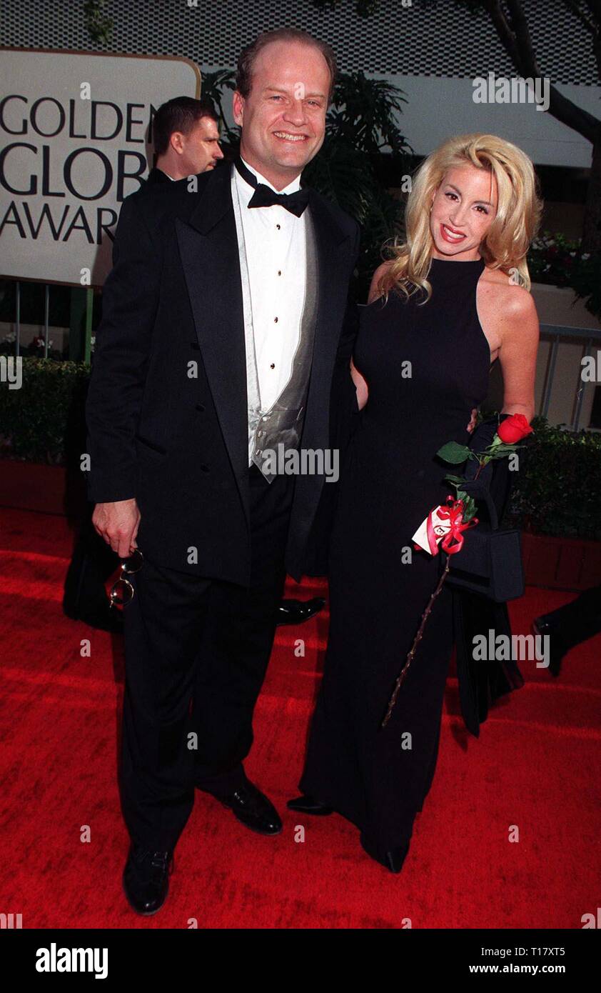 LOS ANGELES, CA. January 20, 1997: Actor Kelsey Grammer & fiancee ...