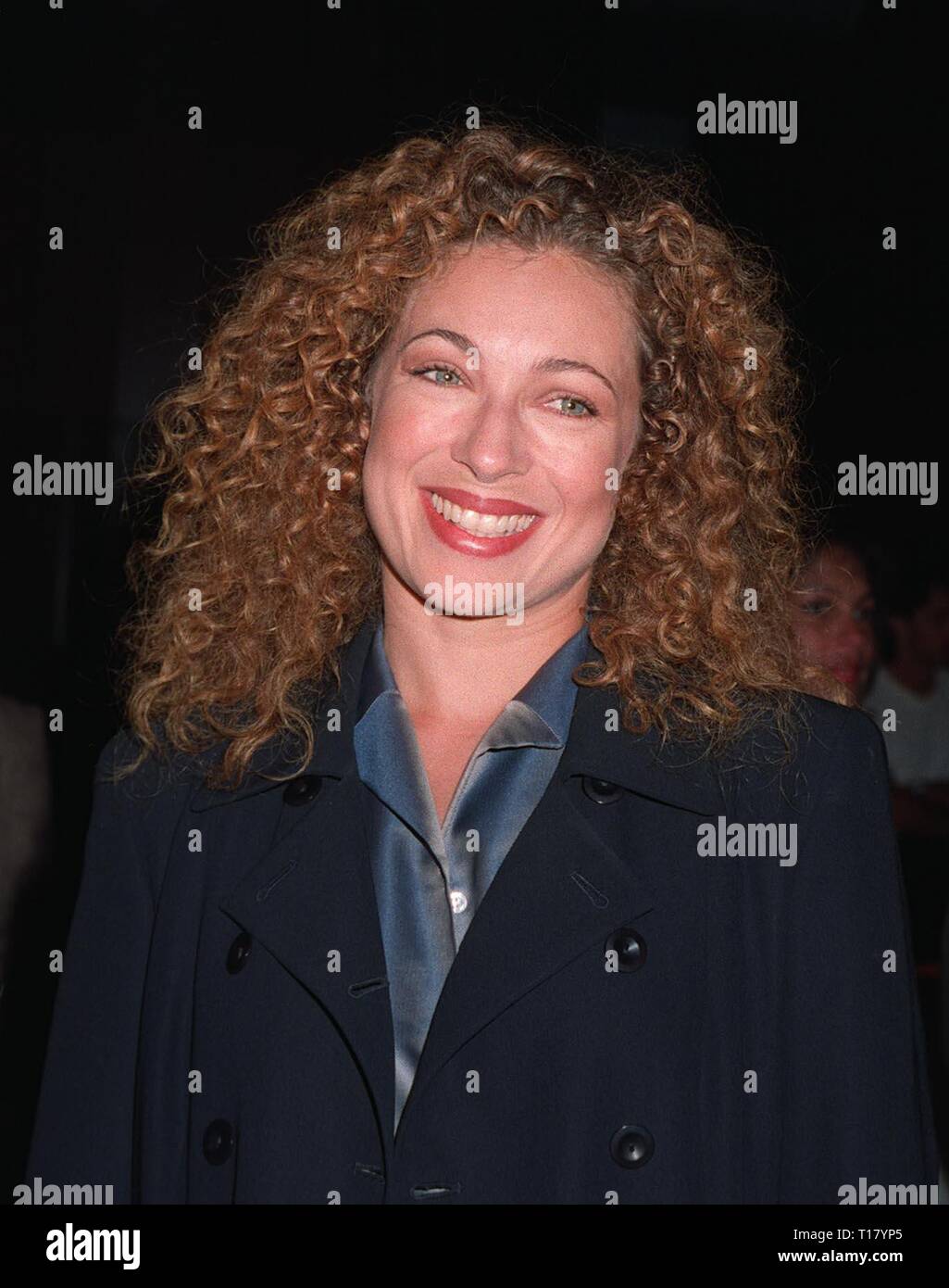 LOS ANGELES, CA. October 20, 1997: New "ER" star, British actress Alex ...