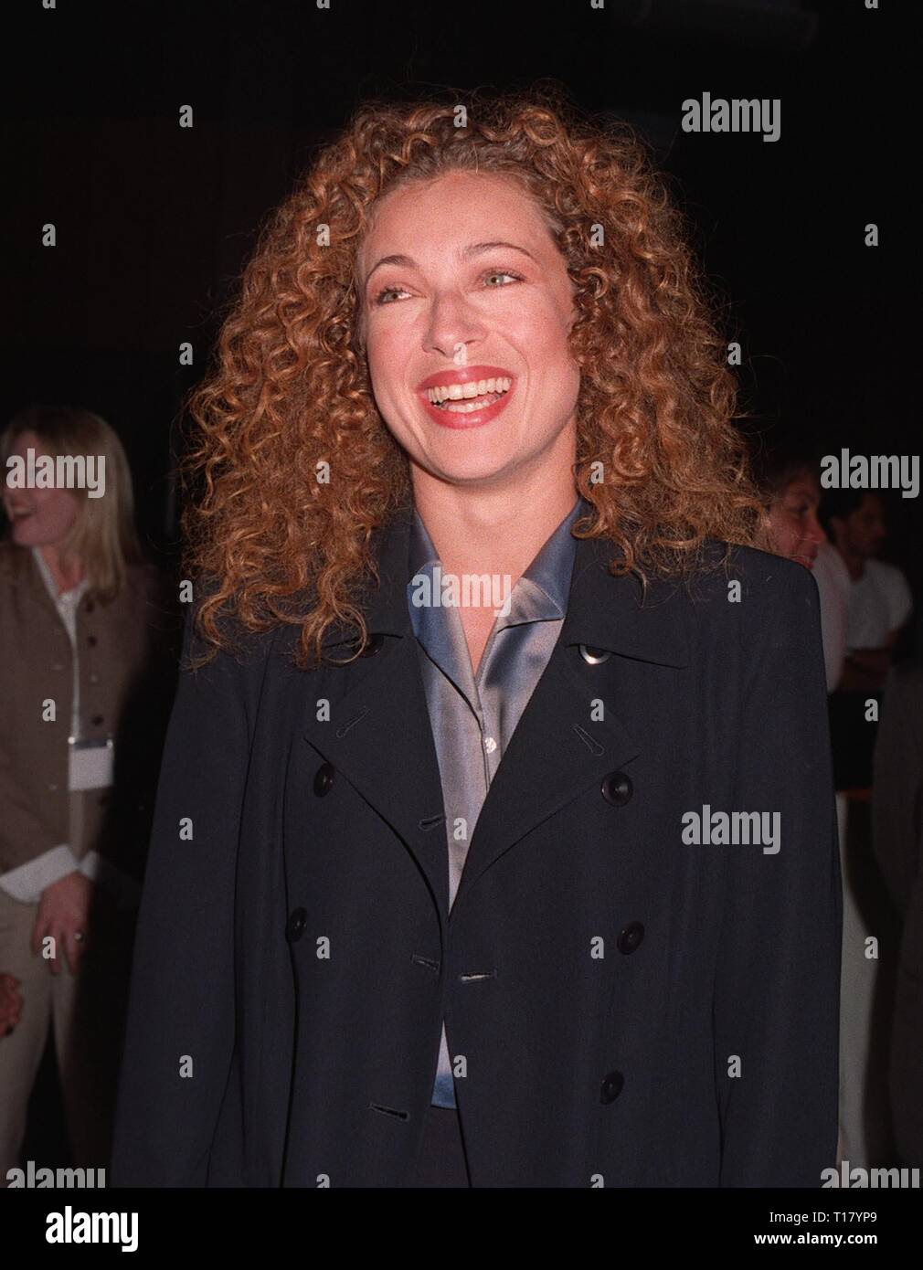 LOS ANGELES, CA. October 20, 1997: New "ER" star, British actress Alex ...