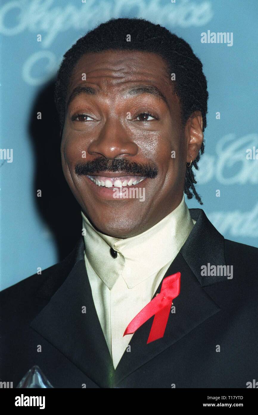 LOS ANGELES, CA. January 13, 1997: Actor Eddie Murphy at the Peoples ...