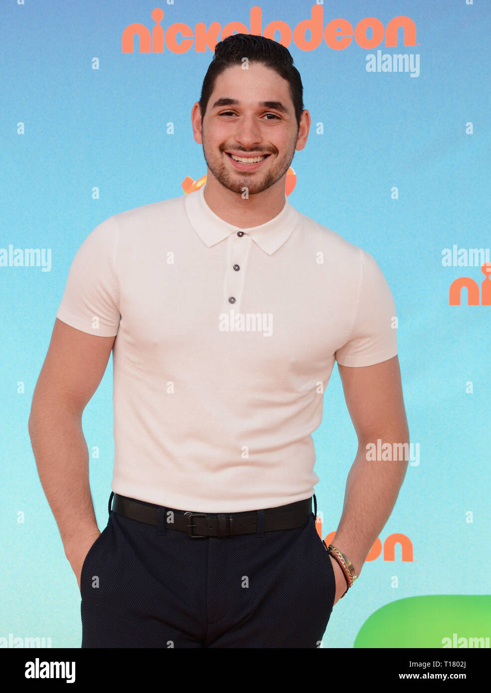 Los Angeles, USA. 23rd Mar, 2019. Alan Bersten attends Nickelodeon s ...