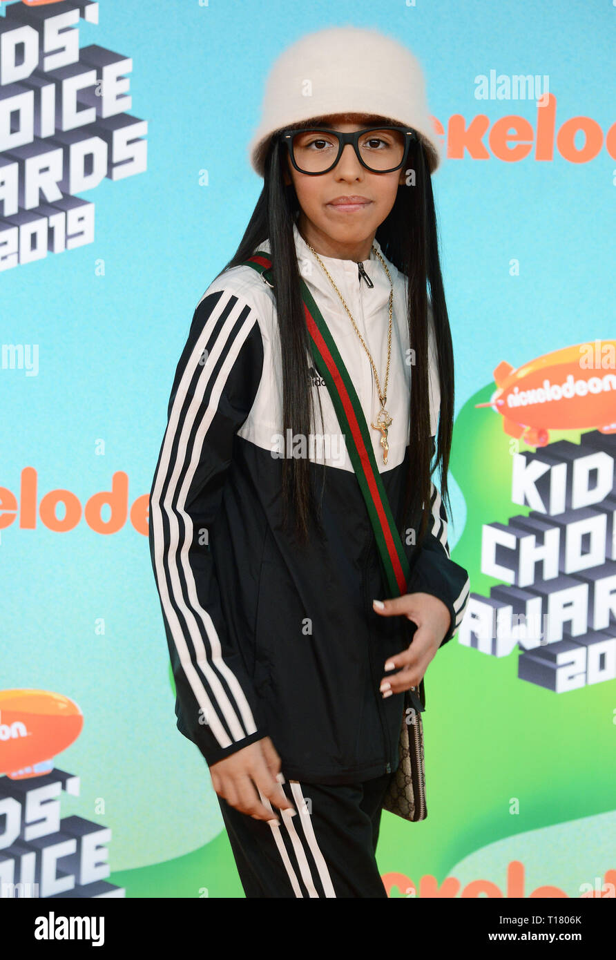 Los Angeles, USA. 23rd Mar, 2019. DJ Livia attends Nickelodeon s 2019 ...