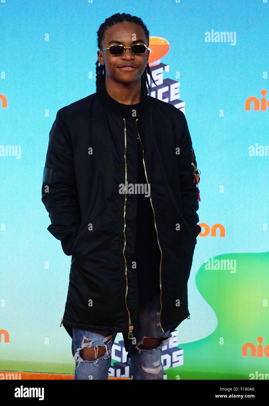 Los Angeles, USA. 23rd Mar, 2019. Lil Dee Dee attends Nickelodeon s ...