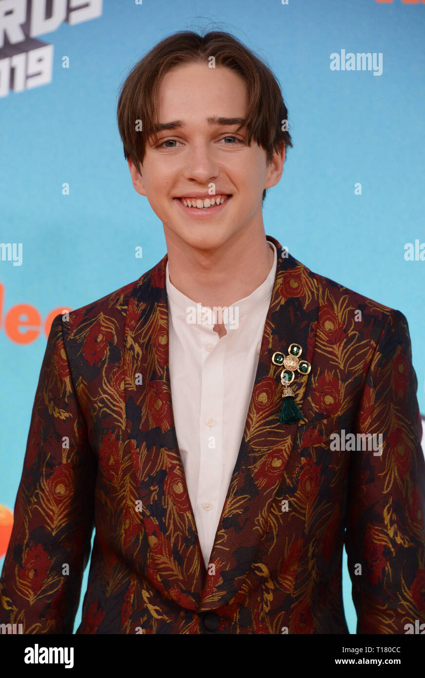 Los Angeles, USA. 23rd Mar, 2019. Michael Campion attends Nickelodeon s ...