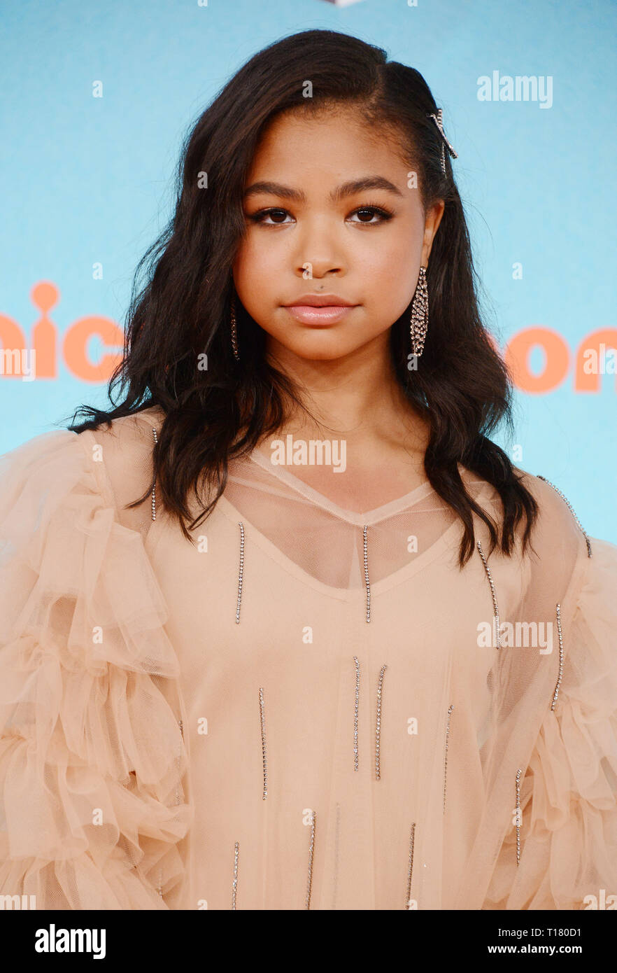 Los Angeles, USA. 23rd Mar, 2019. Navia Robinson 148 attends ...
