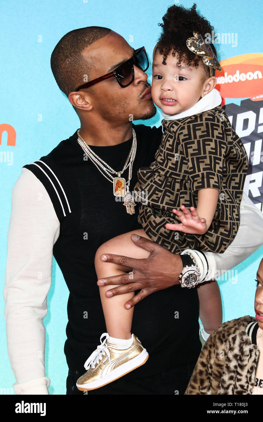 Los Angeles, USA. 23rd Mar, 2019. T.I., Clifford Joseph Harris Jr. and ...