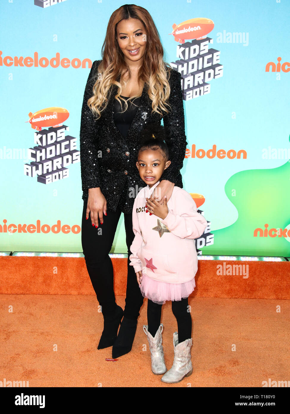 Los Angeles, USA. 23rd Mar, 2019. Ava Marie Wayans and Vanessa Simmons ...