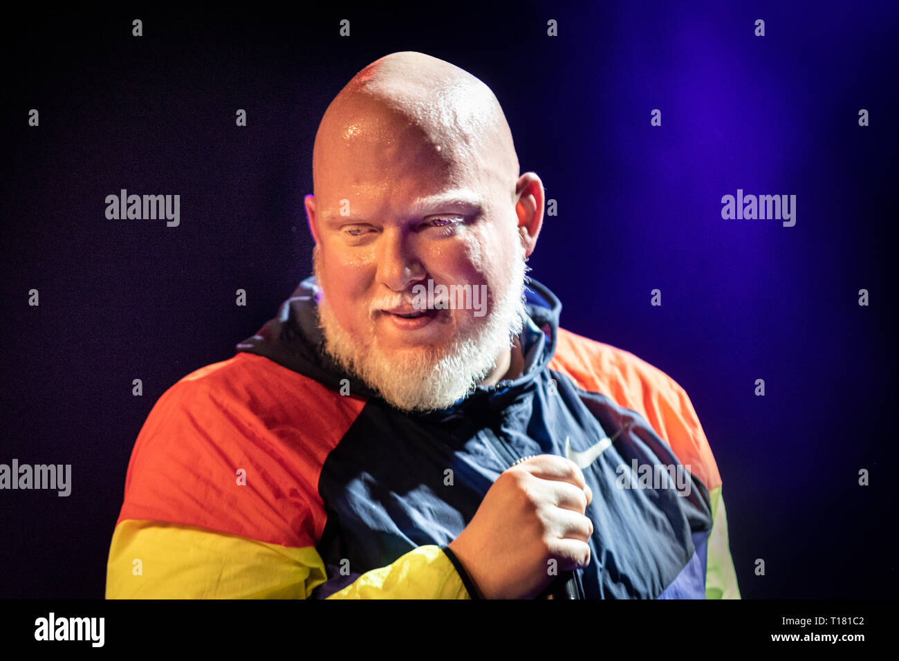 Denmark, Copenhagen - March 23, 2019. The American rapper and lyricist ...