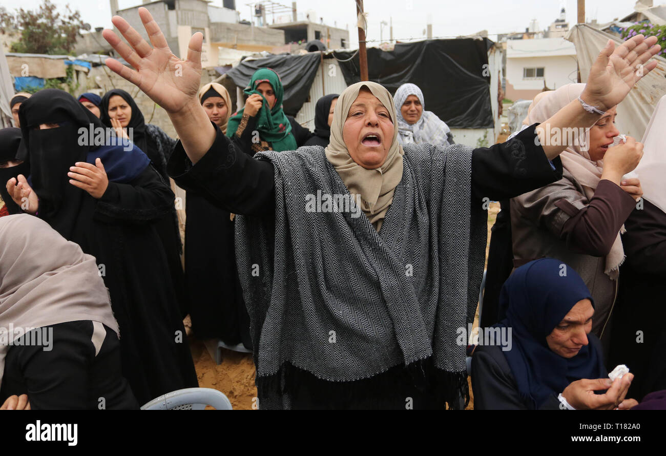 Beit Hanoun, Gaza Strip, Palestinian Territory. 24th Mar, 2019 ...