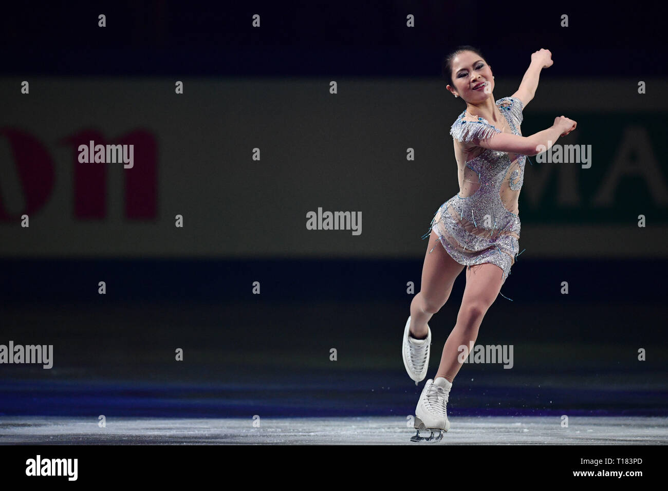 Saitama, Japan. Credit: MATSUO. 24th Mar, 2019. Satoko Miyahara (JPN ...
