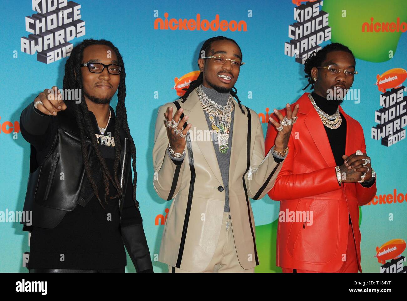 Los Angeles, CA, USA. 23rd Mar, 2019. Quavo, Offset, Takeoff at ...