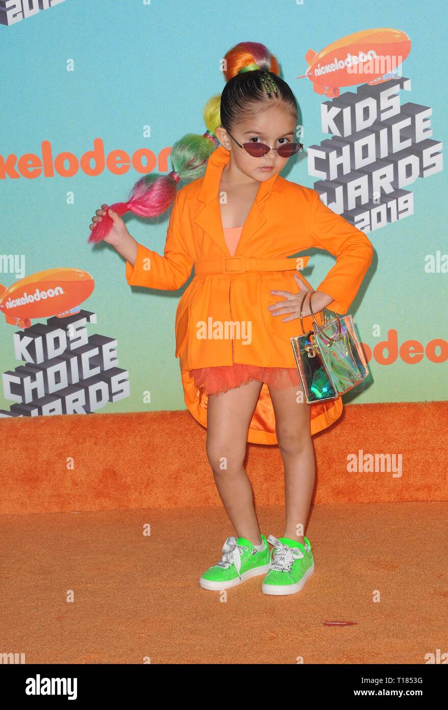 Los Angeles, CA, USA. 23rd Mar, 2019. Taylen Biggs at arrivals for ...