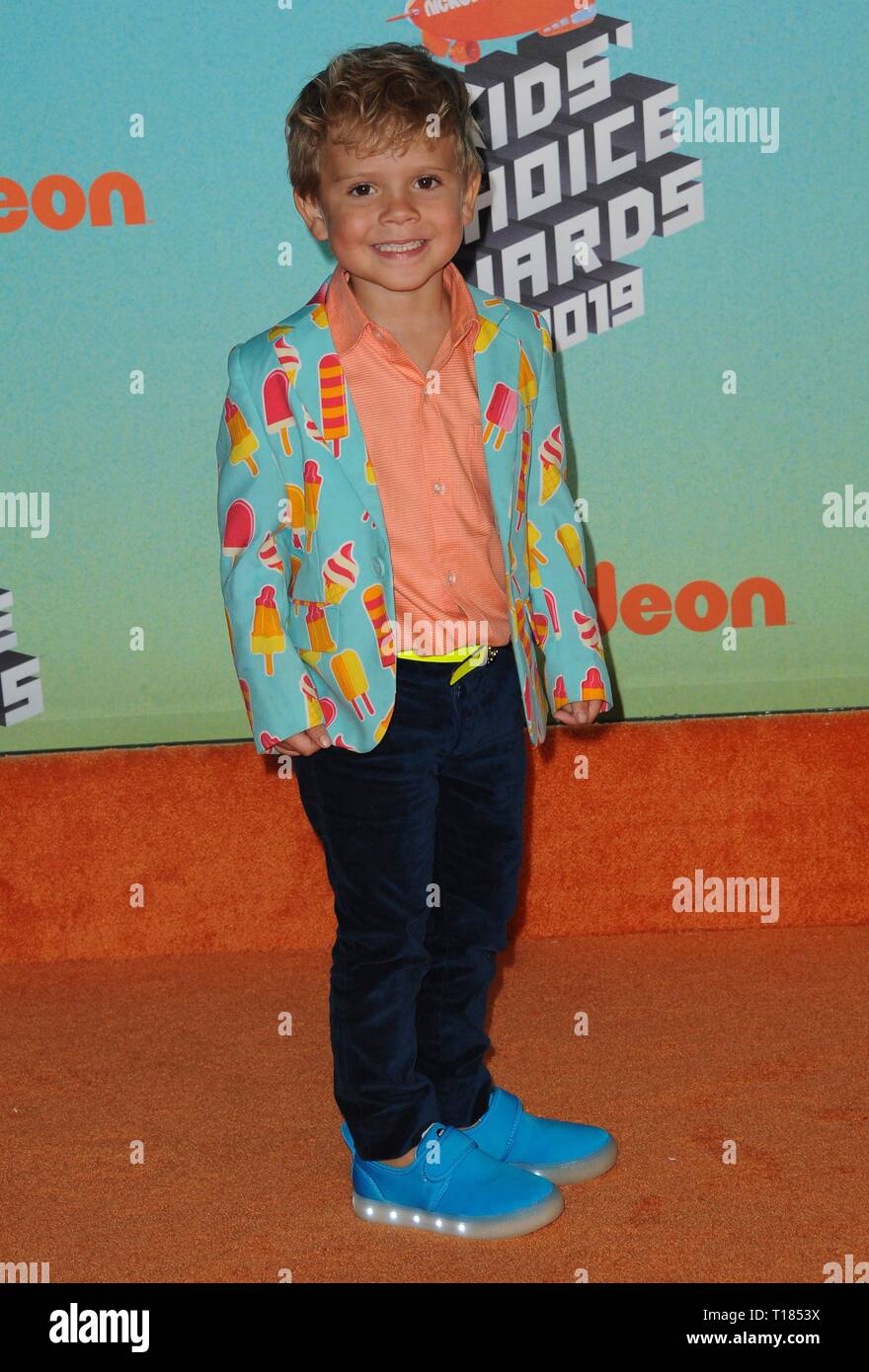 Los Angeles, CA, USA. 23rd Mar, 2019. Tydus Talbott at arrivals for ...