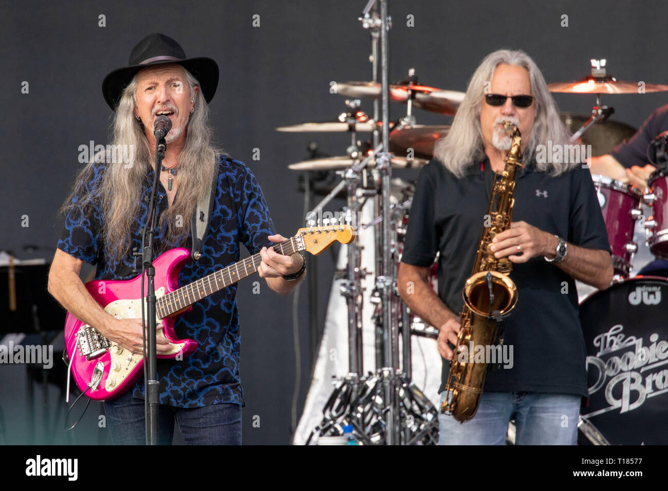 Madison, Wisconsin, USA. 16th June, 2018. PATRICK SIMMONS and MARC ...
