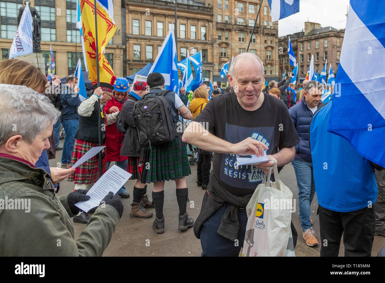 Sean clerkin snp activist hi-res stock photography and images - Alamy