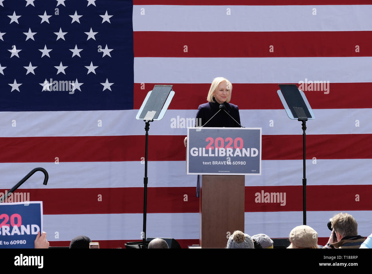 New York City, New York, USA. 24th Mar, 2019. Presidential Candidate ...