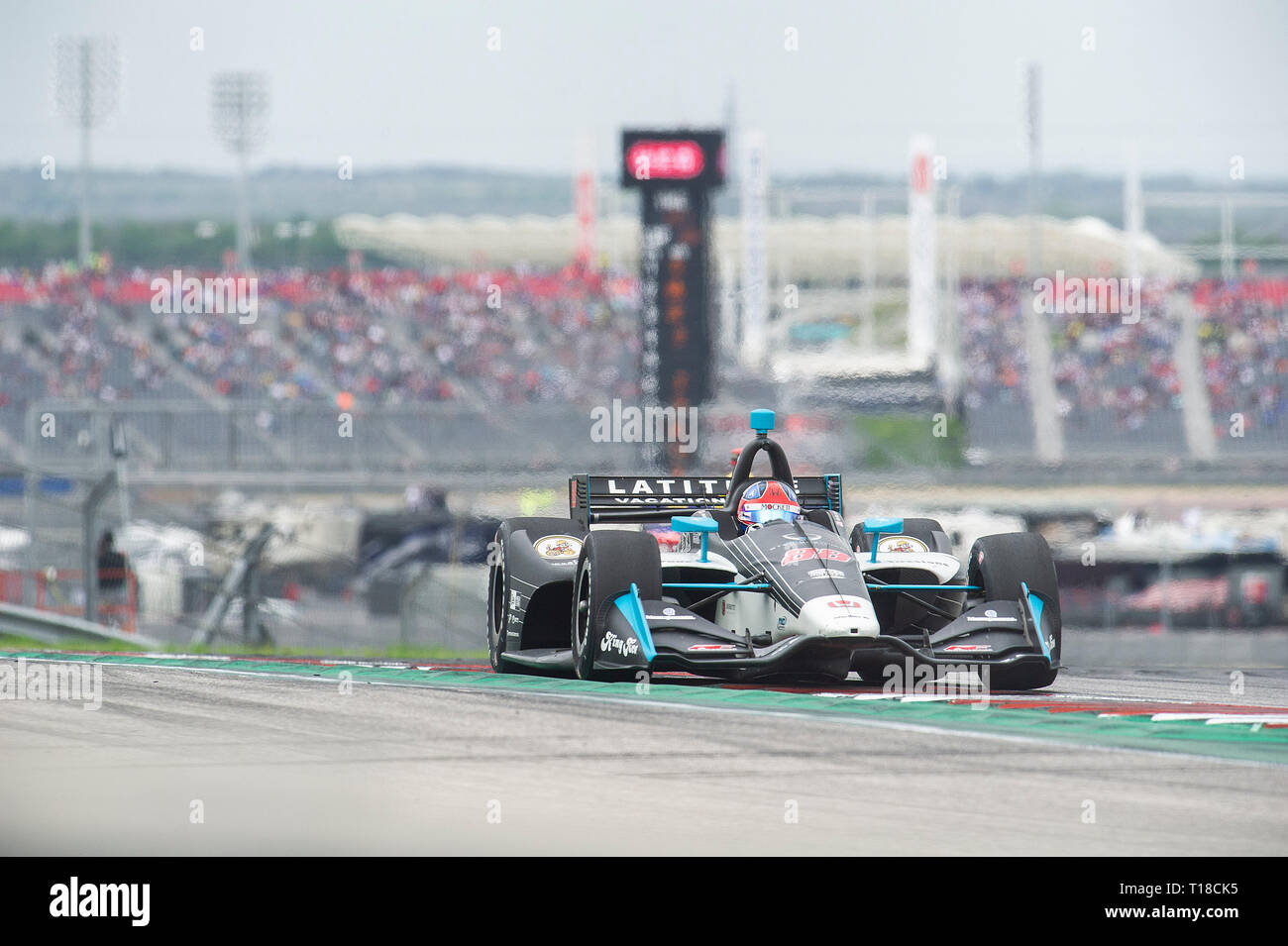 Austin, Texas, USA. 24th Mar, 2019. Colton Herta #88 Honda with Team ...