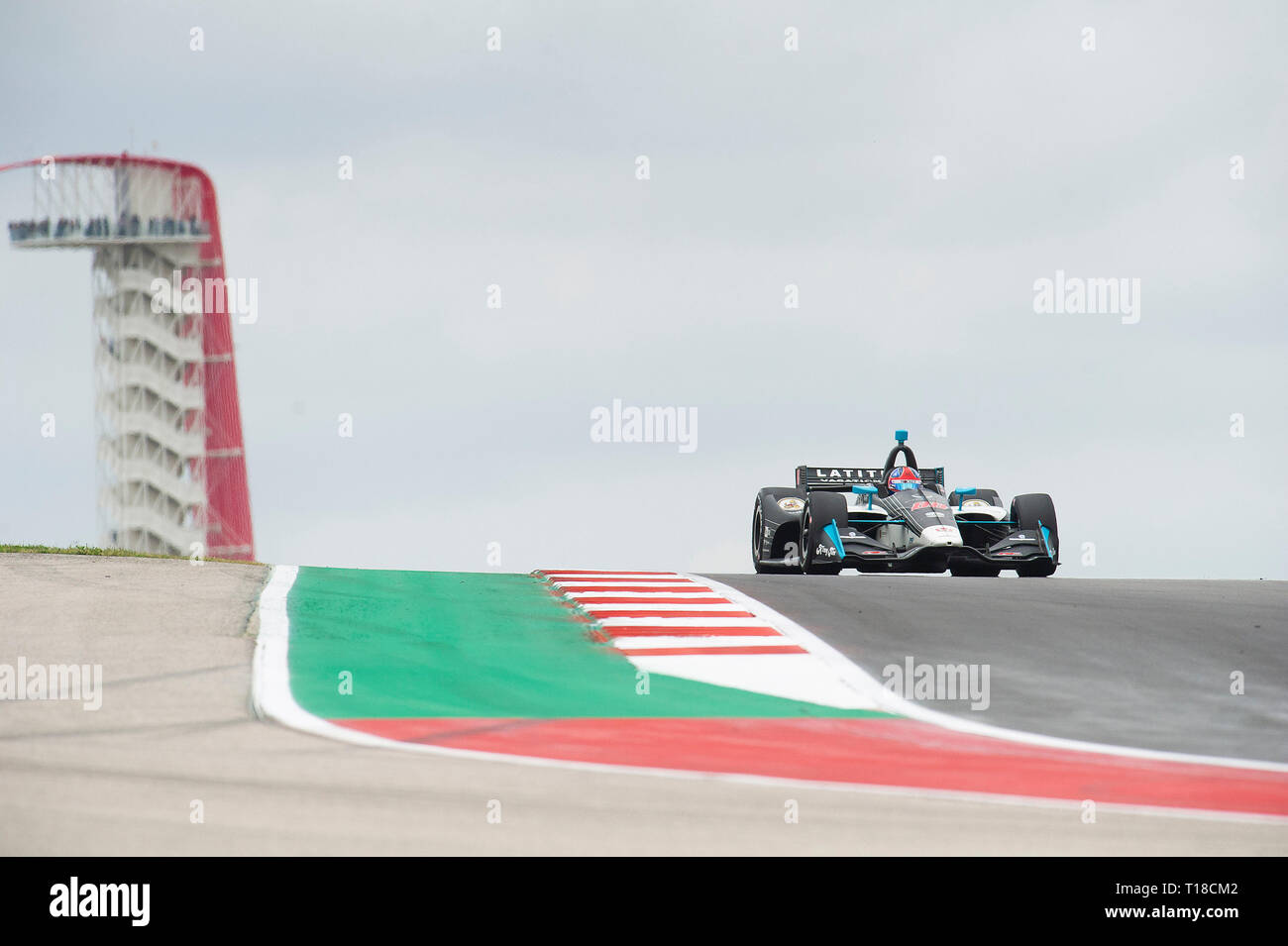 Austin, Texas, USA. 24th Mar, 2019. Colton Herta #88 Honda with Team ...