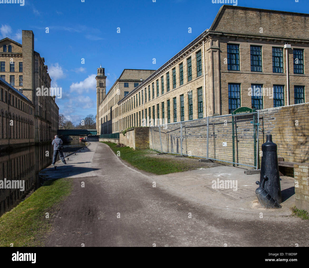Salts Mill (sometimes spelled Salt's Mill) is a former textile mill ...