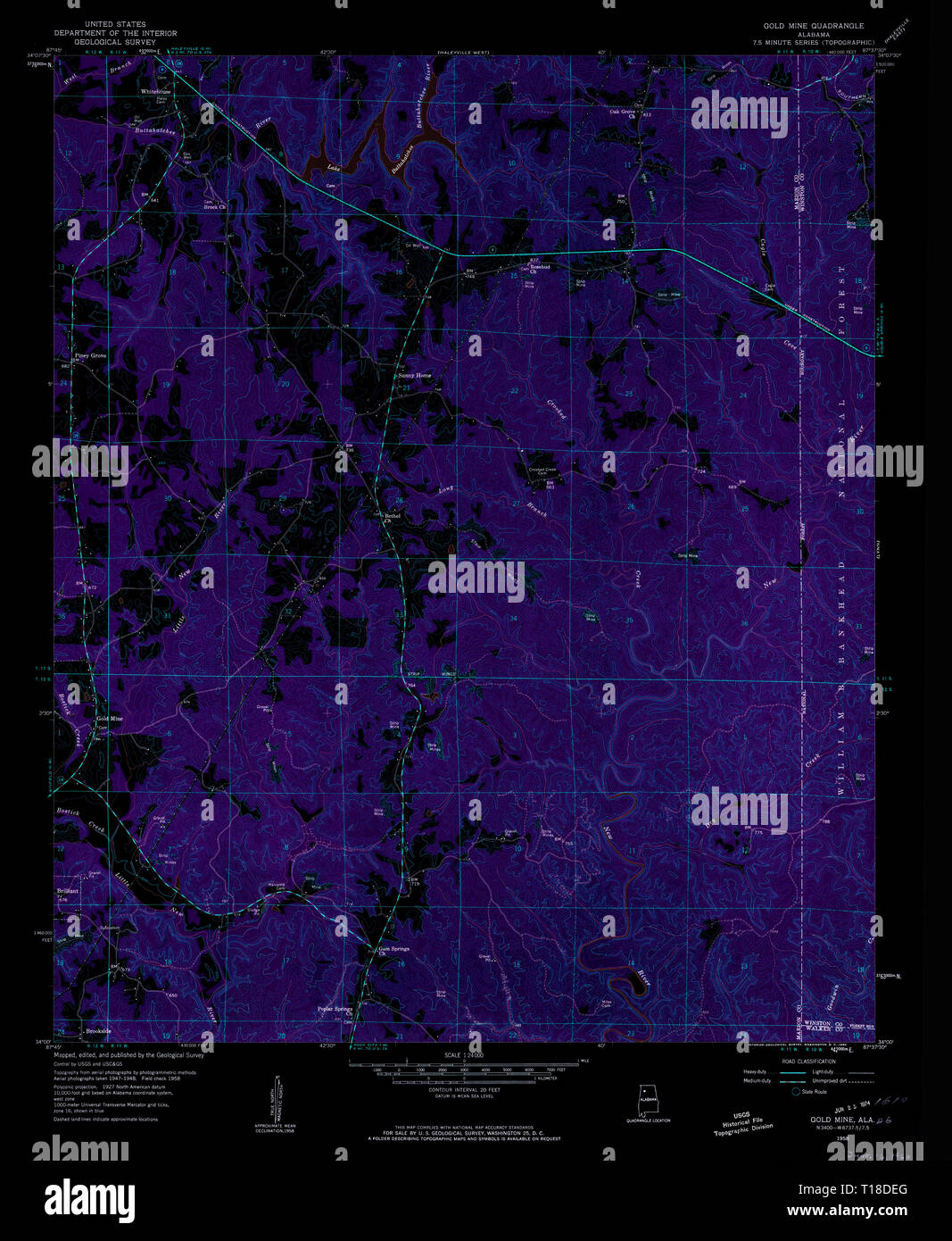 Gold Mine Map High Resolution Stock Photography and Images - Alamy