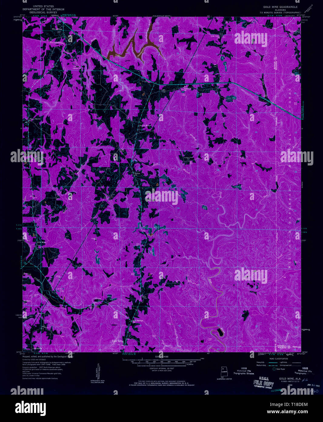 Gold Mine Map High Resolution Stock Photography and Images - Alamy