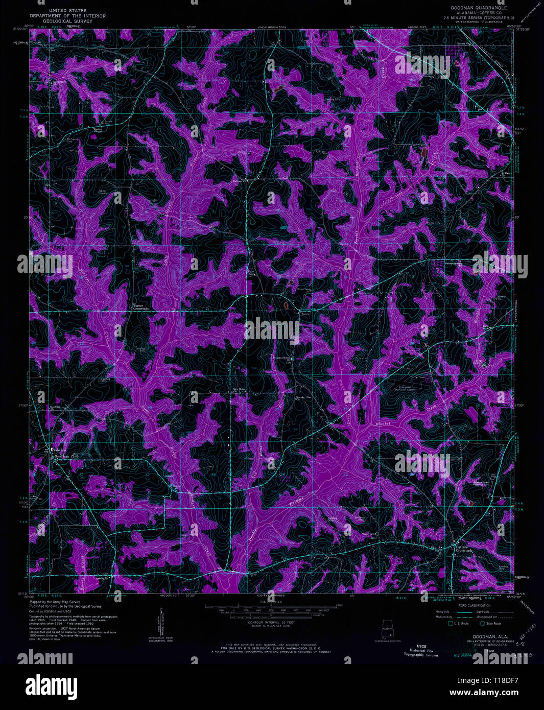 Map of goodman hi-res stock photography and images - Alamy