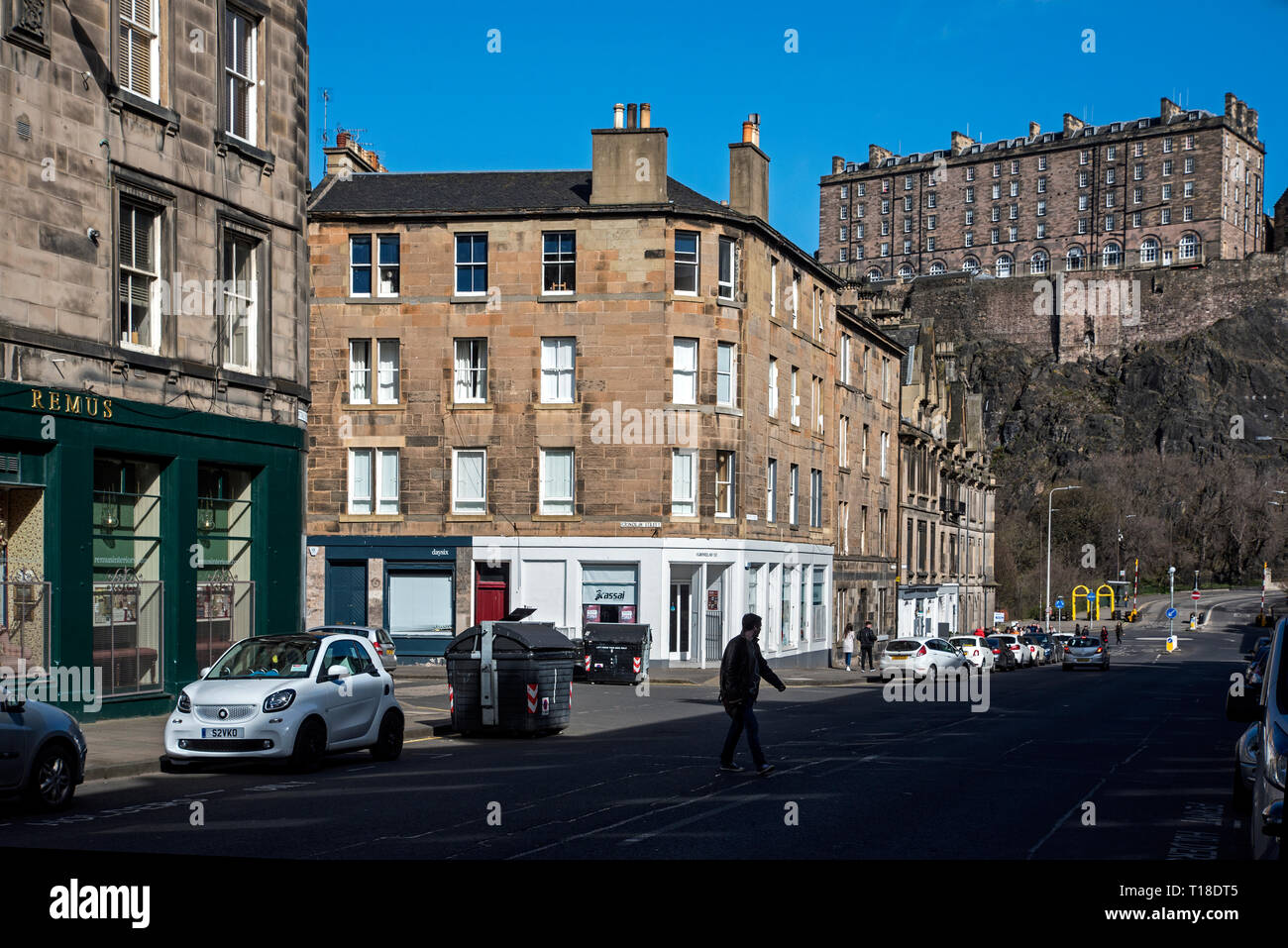 Grindlay street edinburgh hi-res stock photography and images - Alamy