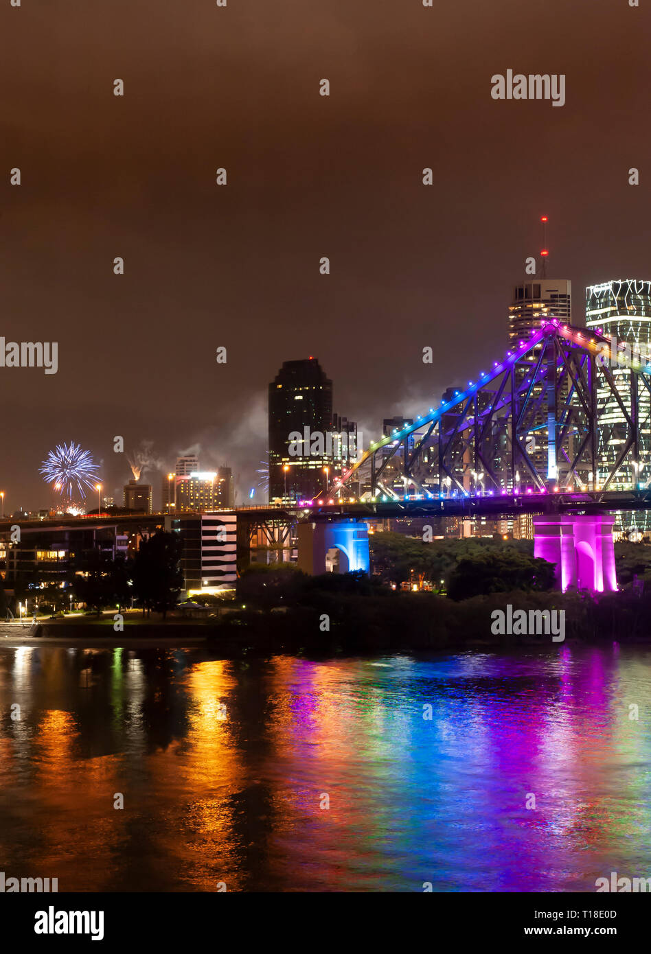 Nightlife in brisbane hi-res stock photography and images - Alamy