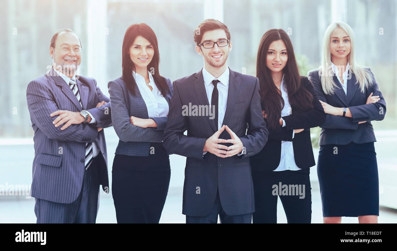 Director and business team on office background Stock Photo - Alamy