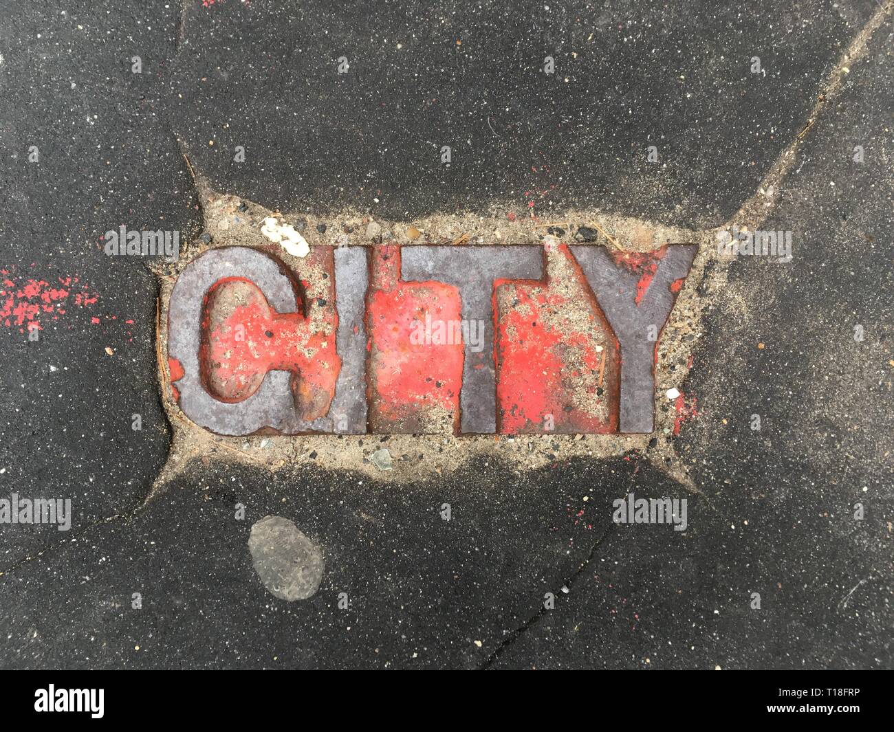 City word hi-res stock photography and images - Alamy