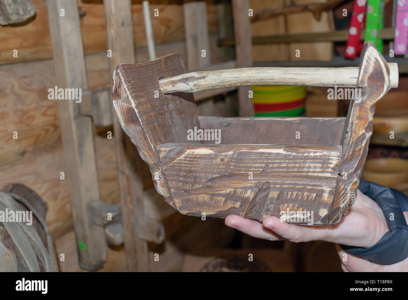 Wood hand craft hi-res stock photography and images - Alamy