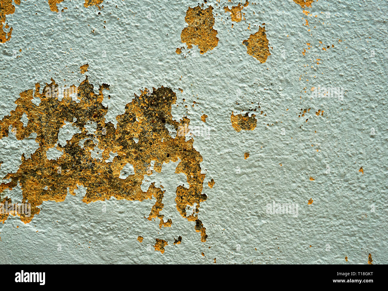 cracked color on a wall outside Stock Photo - Alamy