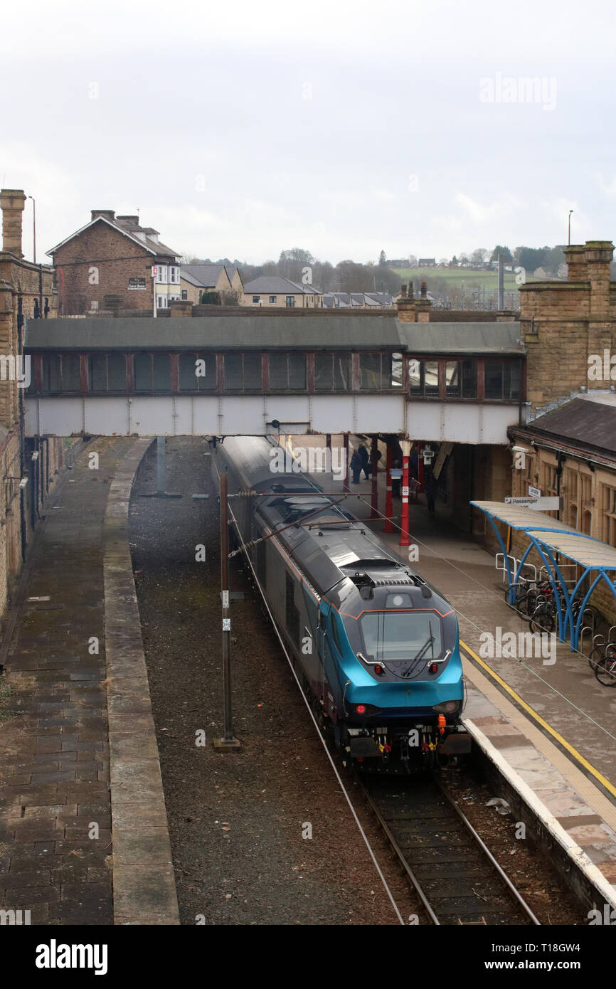 Class 68 diesel-electric locomotive number 68026 in TransPennine ...