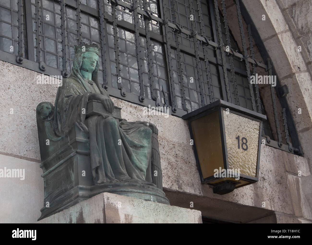 Landgericht Berlin is a regional court in Berlin, Germany Stock Photo ...