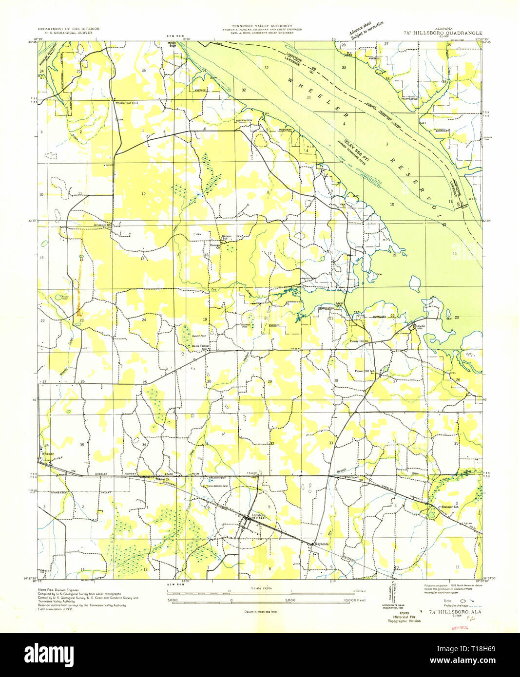 Hillsboro map hi-res stock photography and images - Alamy