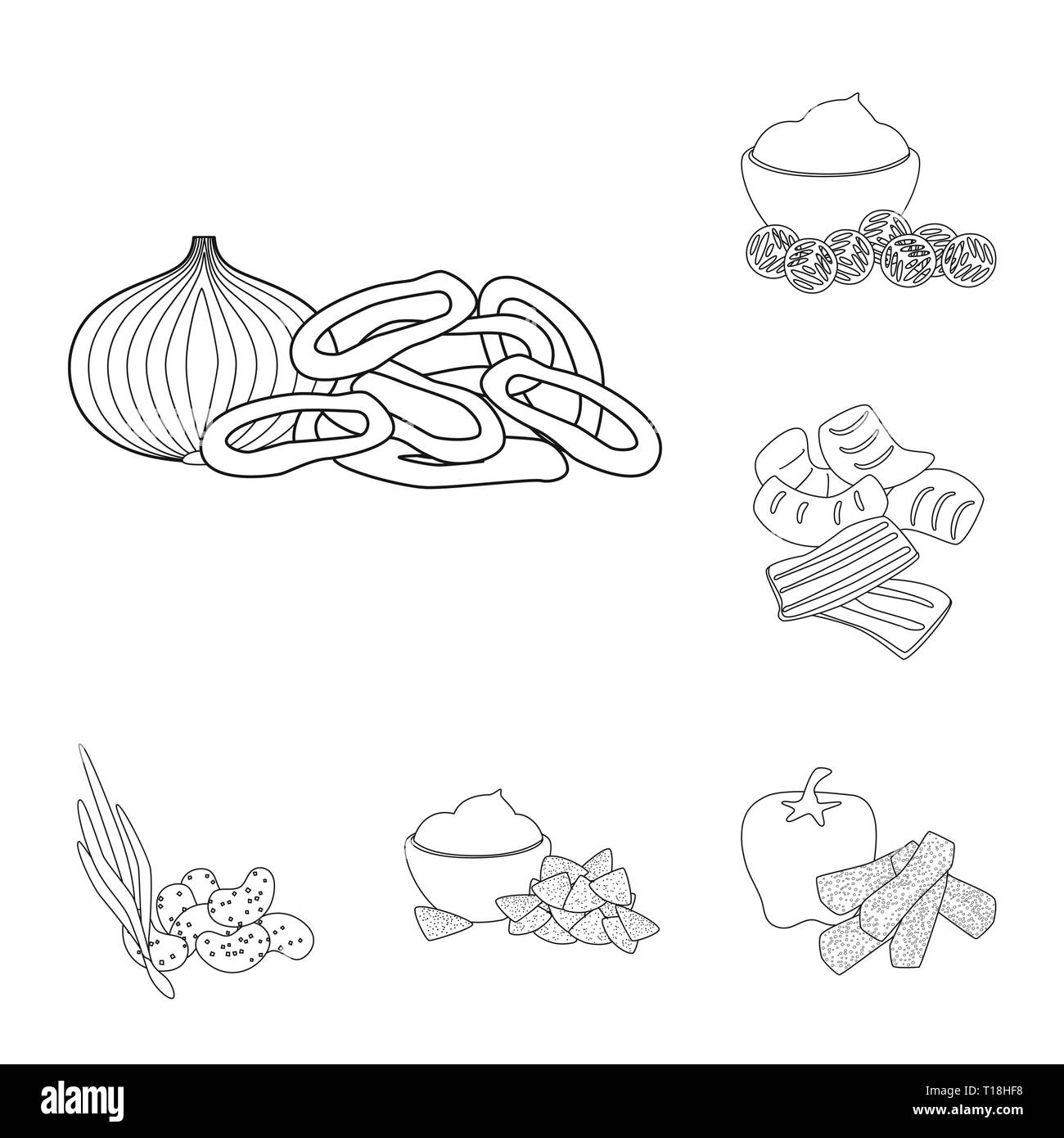 Sour Foods Clipart Black And White