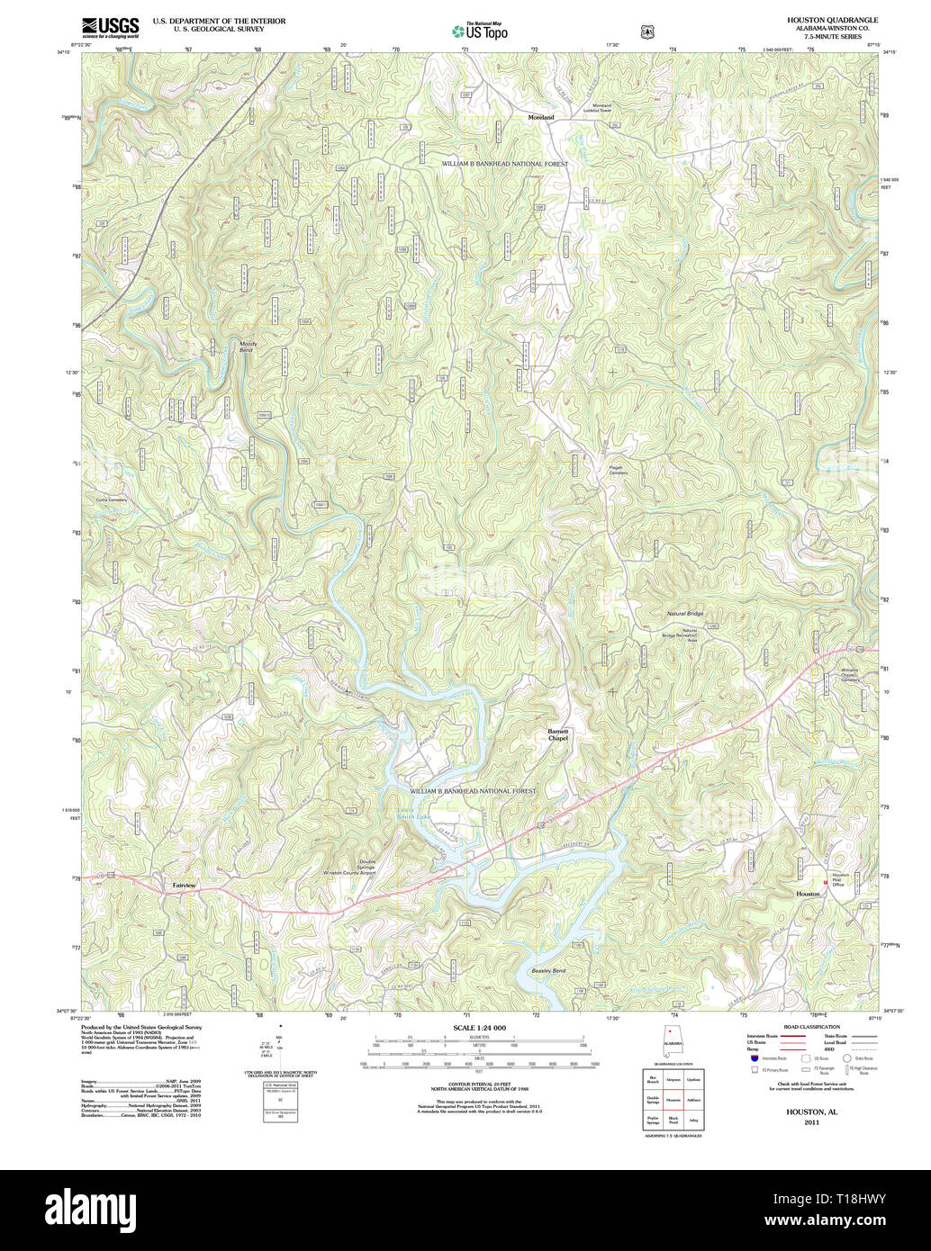 Geological map of alabama hi-res stock photography and images - Alamy