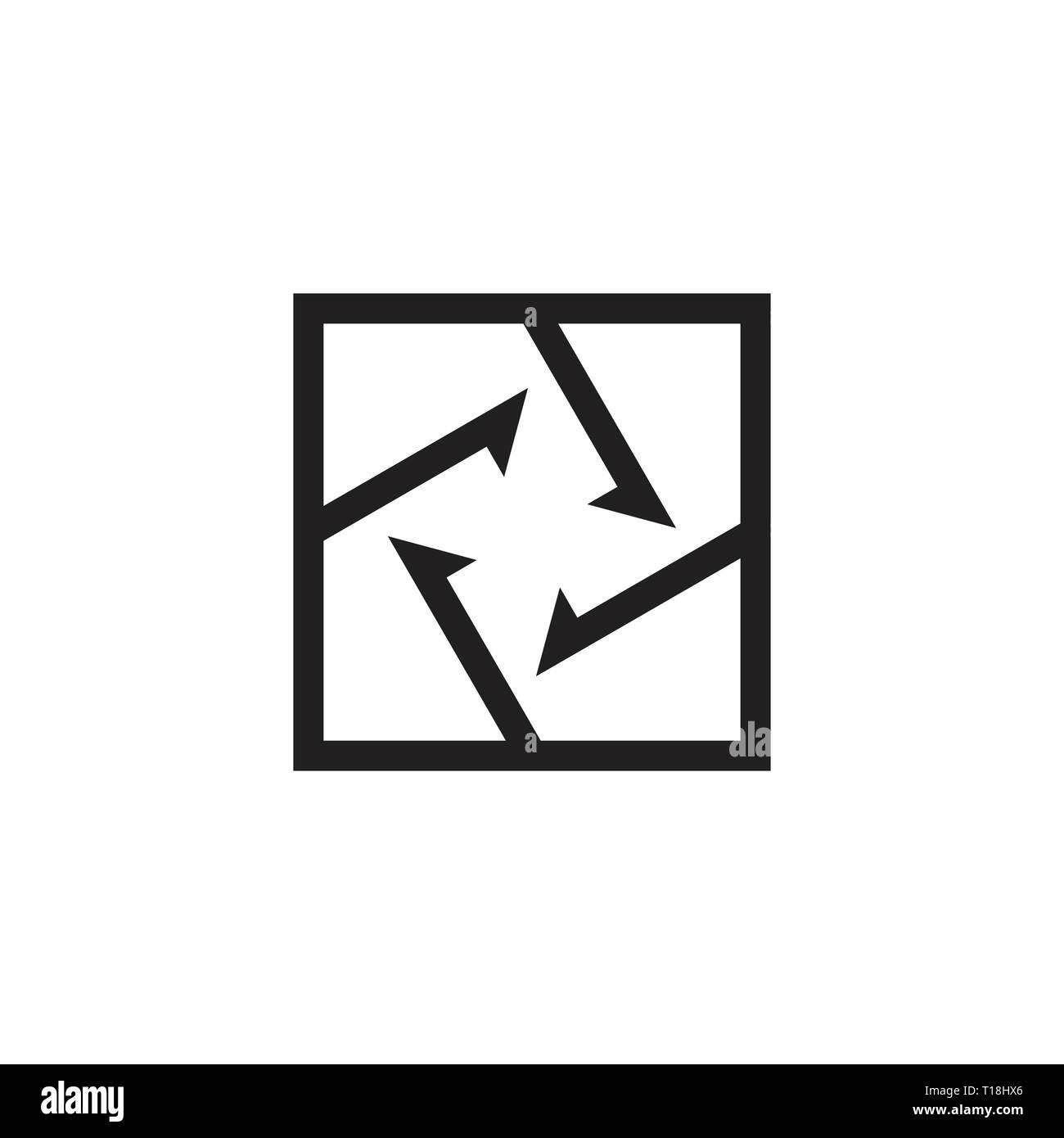 Square logo mock up Cut Out Stock Images & Pictures - Alamy