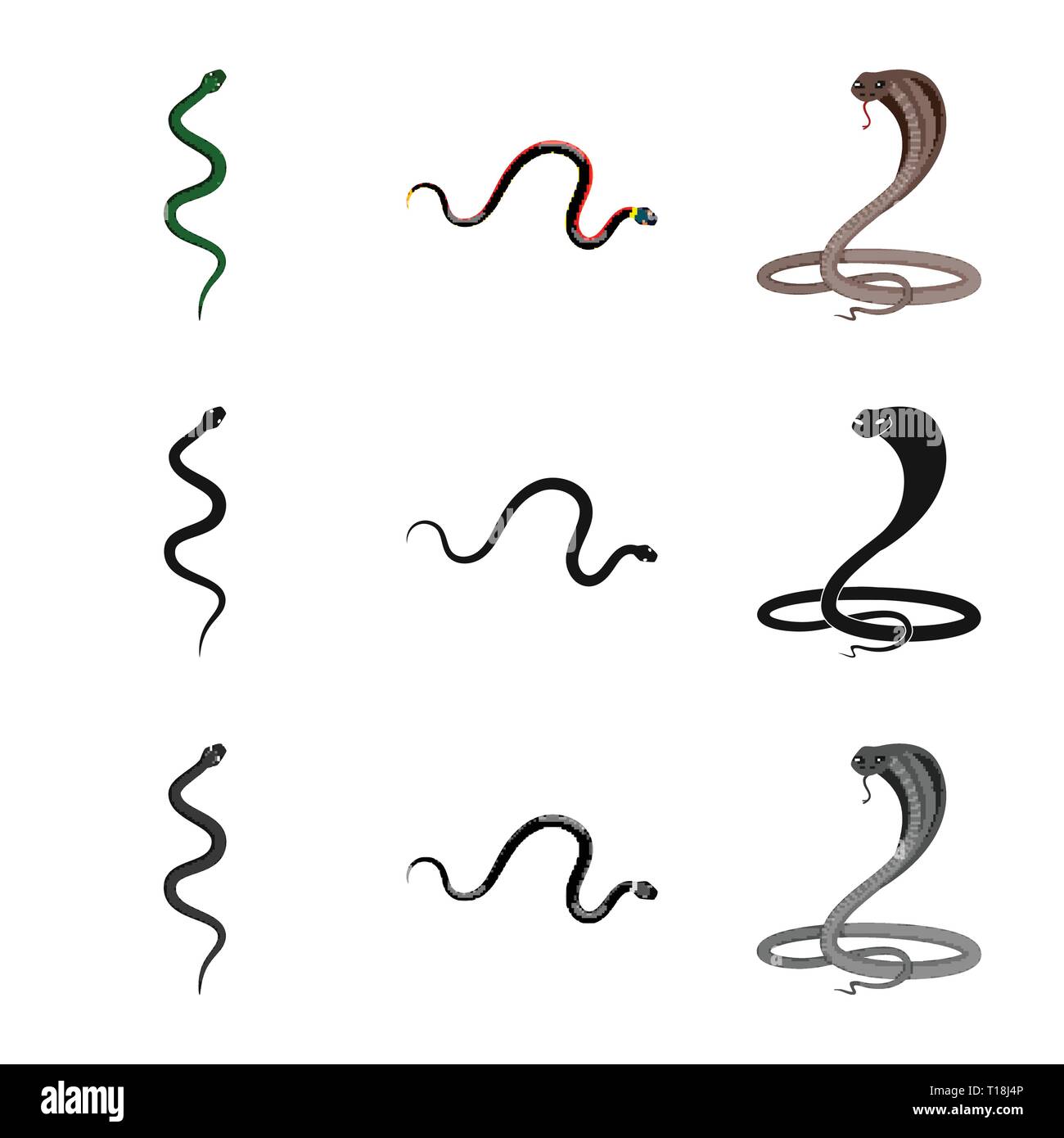viper,animal,cobra,tail,spiral,pink,snake,black,tattoo,green,tropics ...