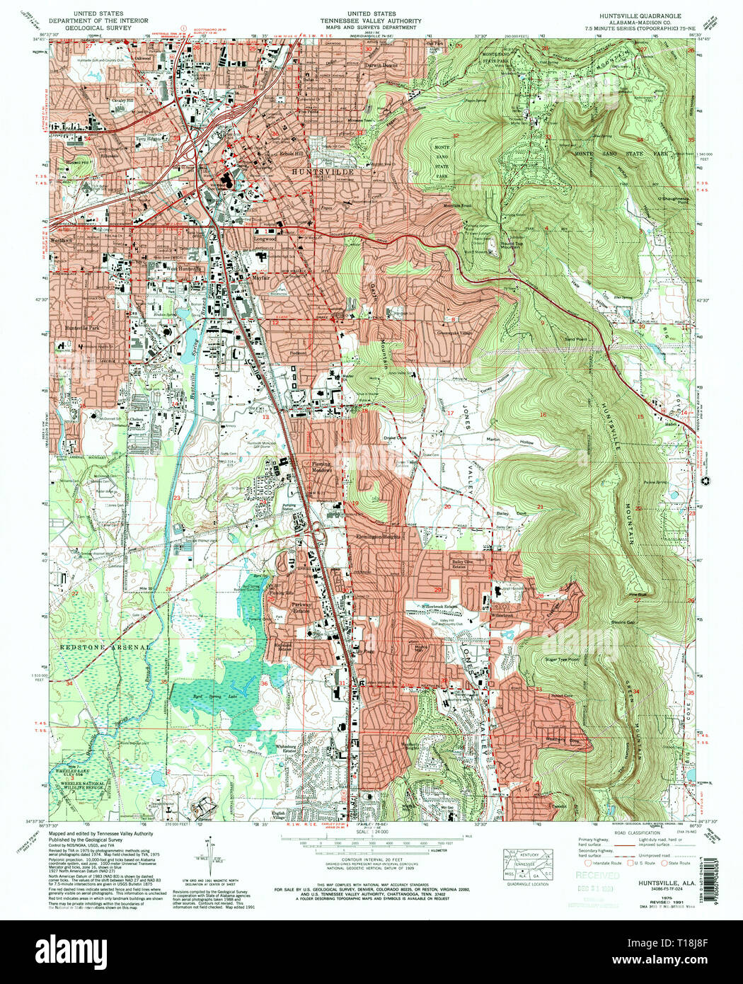 Map of huntsville alabama hi-res stock photography and images - Alamy