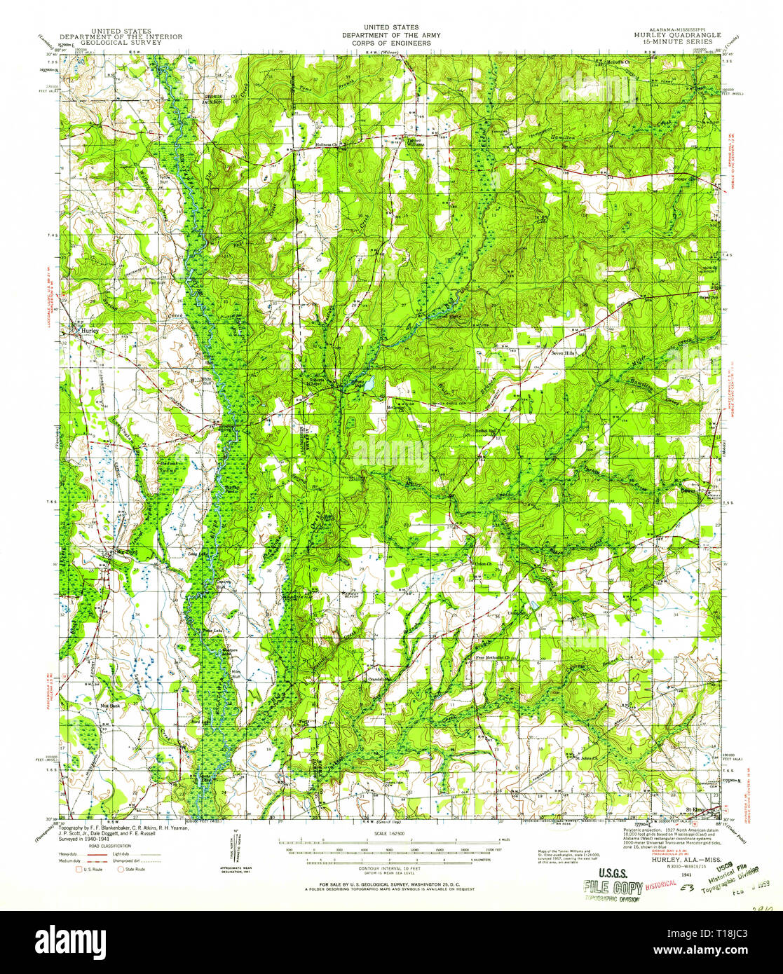 Hurley map hi-res stock photography and images - Alamy