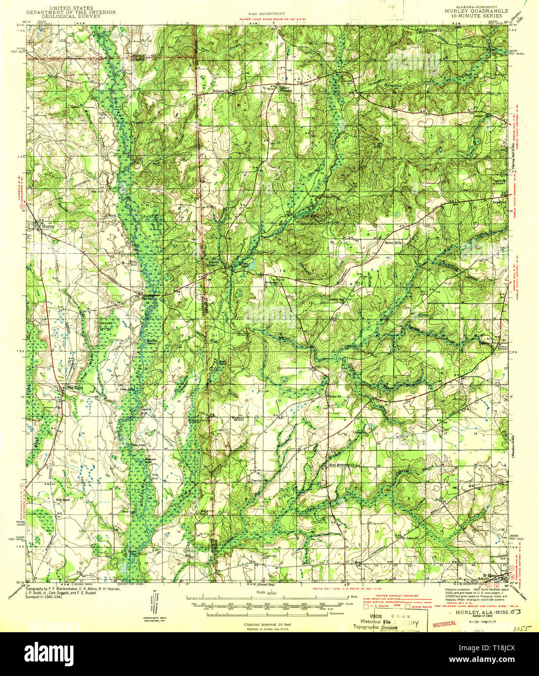 Hurley map hi-res stock photography and images - Alamy